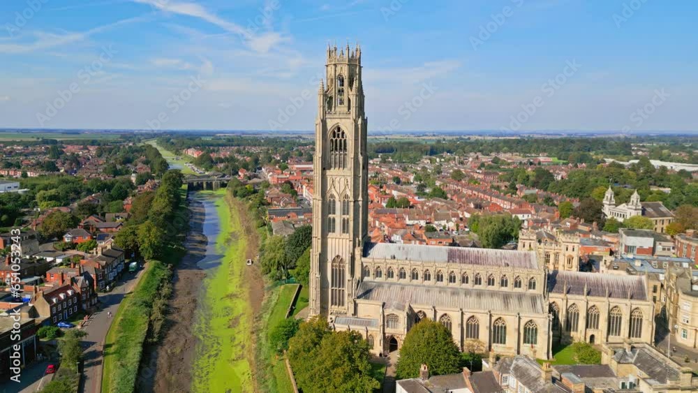 Boston, Lincolnshire: A historic UK market town known for the Pilgrim ...