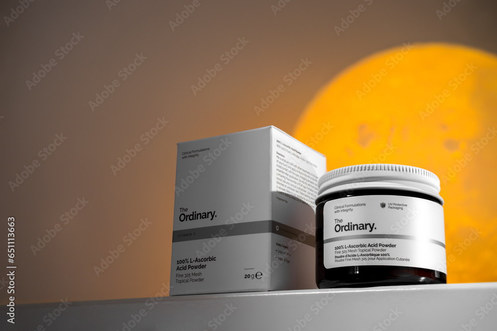 Strasbourg, France - September 2023: The Ordinary skincare brand by ...