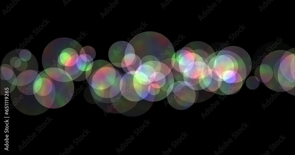 Colorful light sparkling particles bokeh background animation material ...