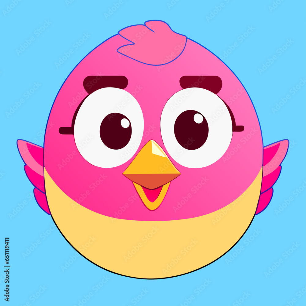 Cartoon Bird Character - Generative Ai , Üretken yapay zeka, flappy ...