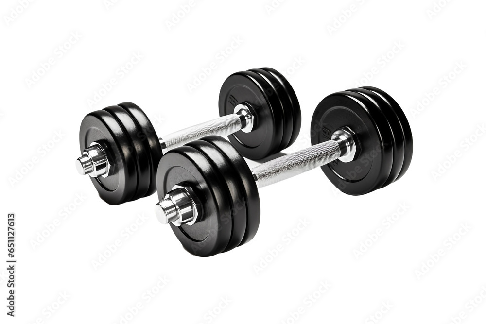 Free Weights on Transparent Background, PNG, Generative Ai Stock Photo ...