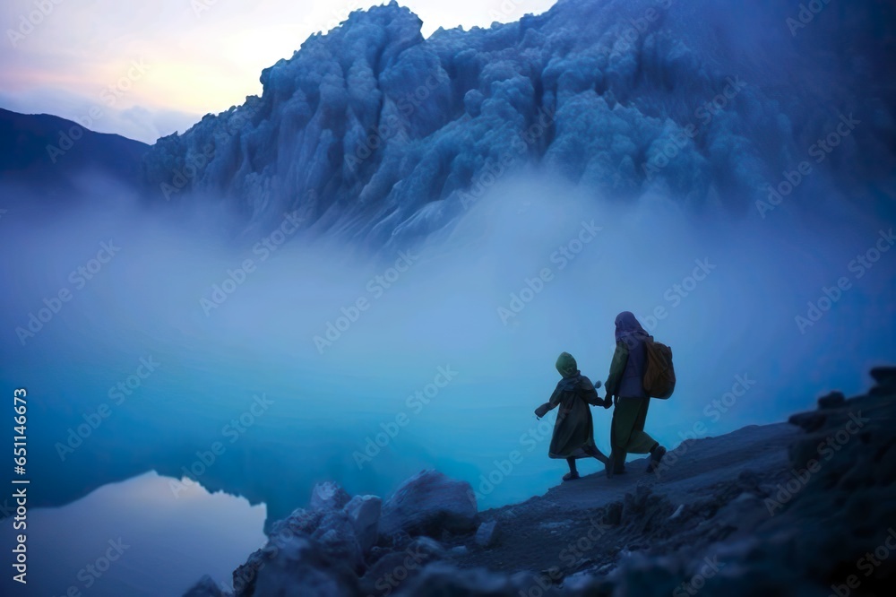 Ijen Volcano, Indonesia: Known for its "blue fire," this volcano in ...