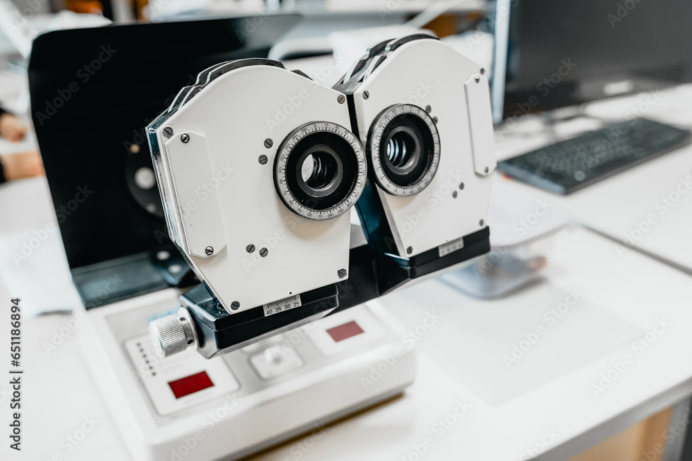 Hardware laser children vision treatment equipment. Laboratory device ...