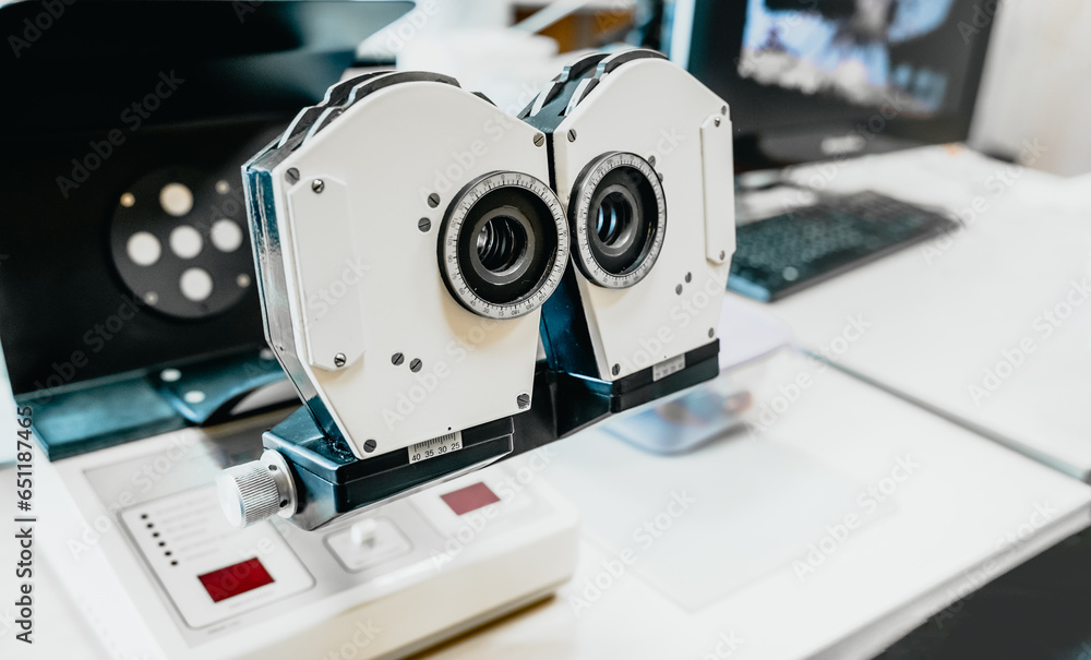 Hardware laser children vision treatment equipment. Laboratory device ...