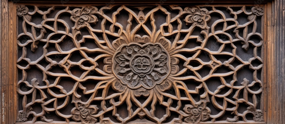 Iraqi Mosque gate with an Abbasid Islamic design Stock Photo | Adobe Stock