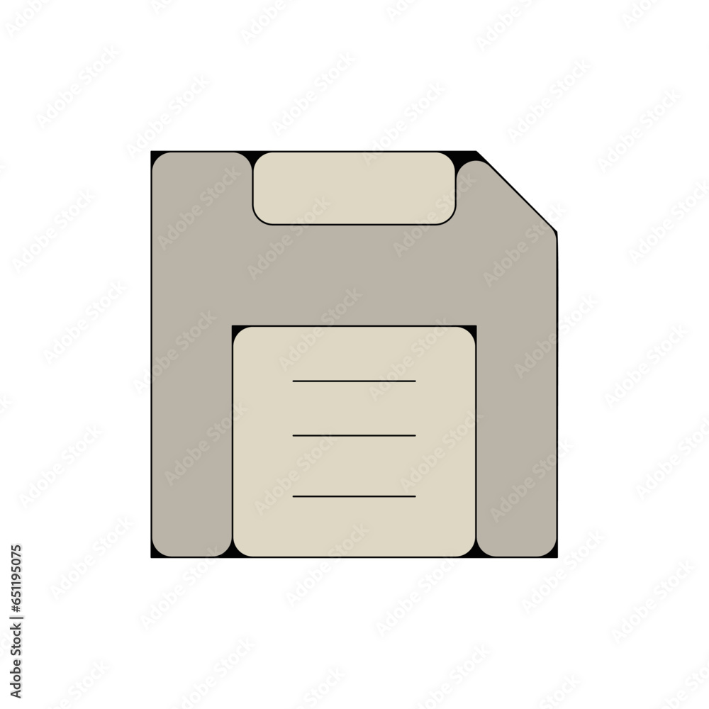 picto logo icones et symbole disquette stockage fin couleur Stock ...