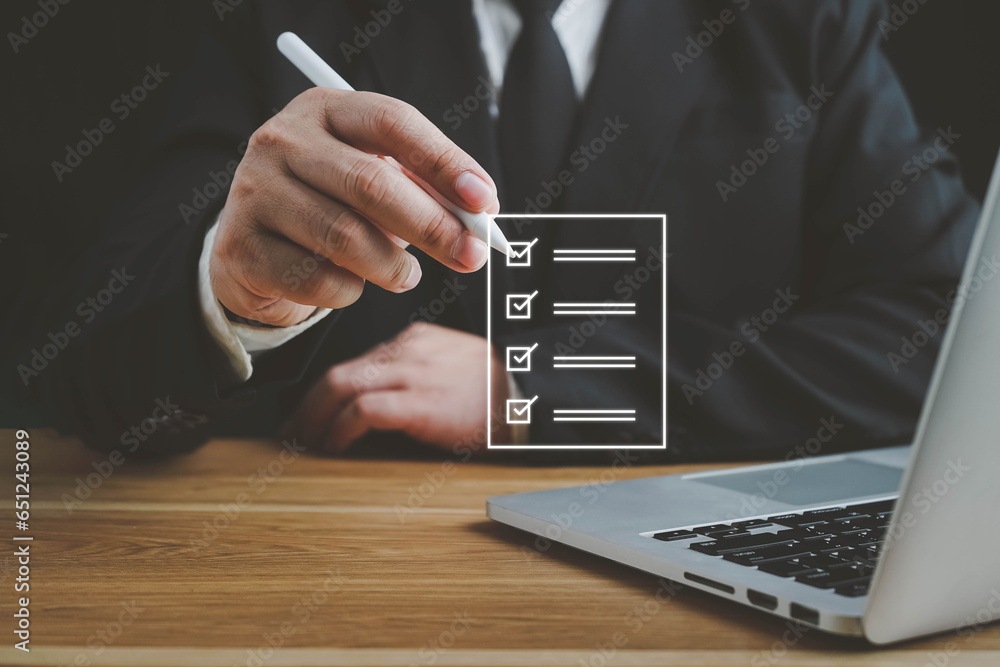 Business performance checklist,Quick checklist and clipboard management ...