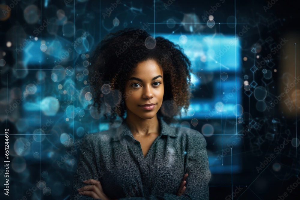 Black Female Web Developer Professional Job Expertise Work Environment ...