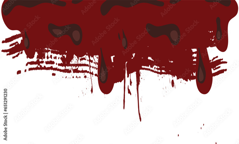Paint dripping. Dripping liquid. Paint flows. Current paint, stains ...