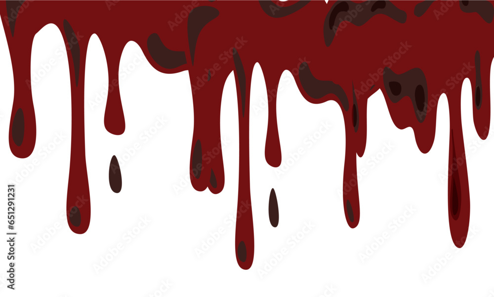 Paint dripping. Dripping liquid. Paint flows. Current paint, stains ...