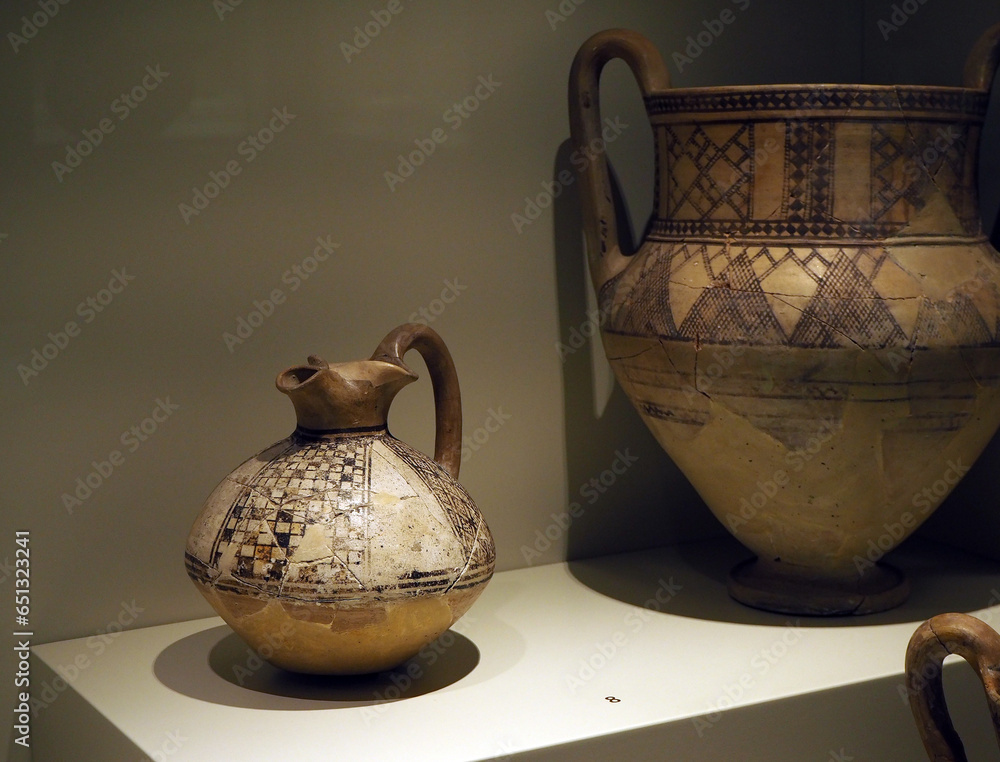 Artifacts from Gordion, the capital of ancient Phrygia in 8th century ...