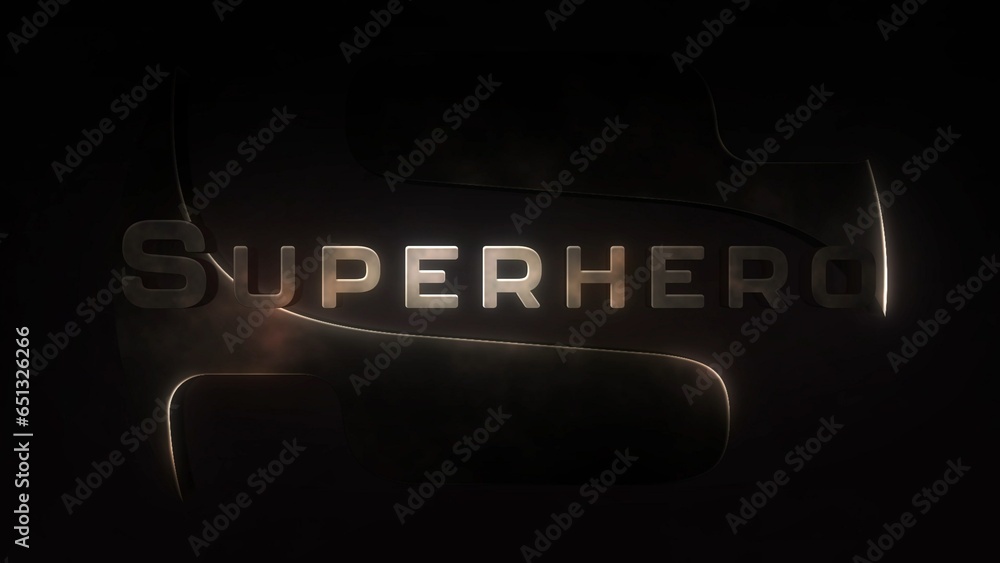 Revengers Superhero Title Intro Stock Template | Adobe Stock