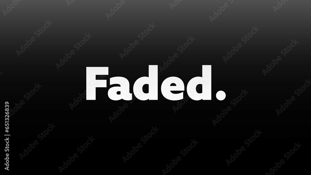 Simple Fading Text Title Intro Stock Template | Adobe Stock