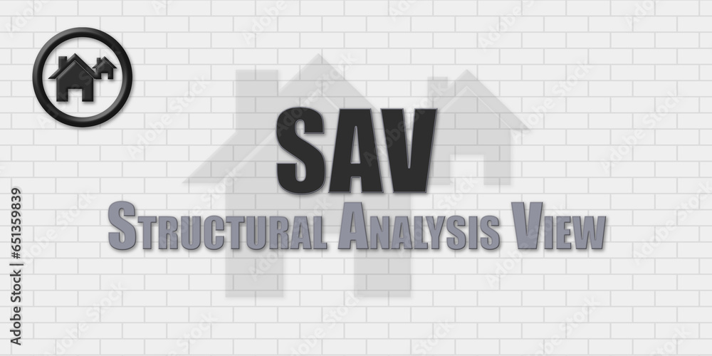 SAV Structural Analysis View. An Acronym Abbrevation of a term from the ...