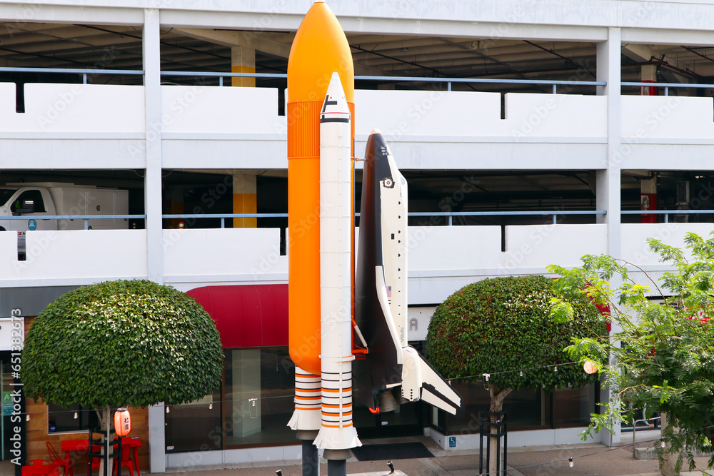 Los Angeles, California – September 22, 2023: Space Shuttle Challenger ...