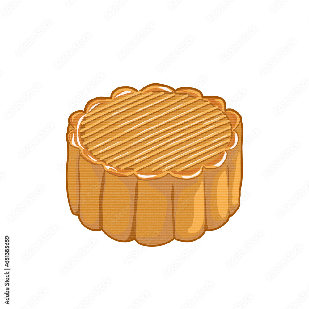 mooncake, traditional Chinese food and snack for mid Autumn festival on ...