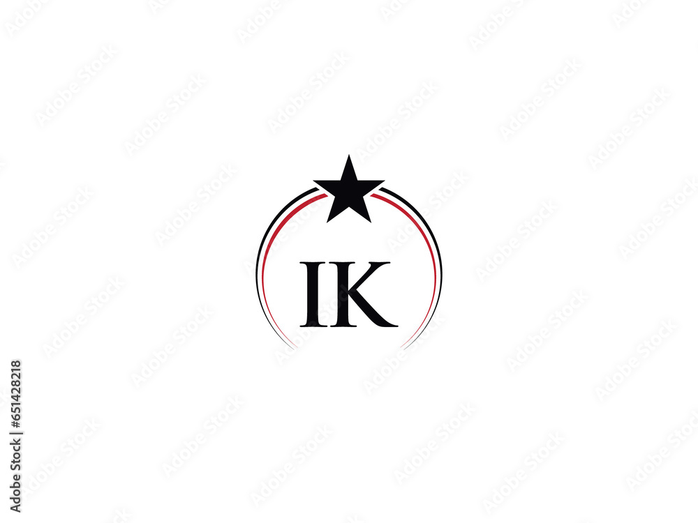 Modern Alphabet IK Png Logo, Luxury Ik ki Logo Letter Vector Png For ...