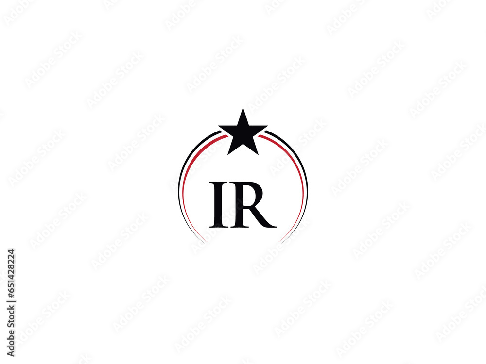 Modern Alphabet IR Png Logo, Luxury Ir ri Logo Letter Vector Png For ...