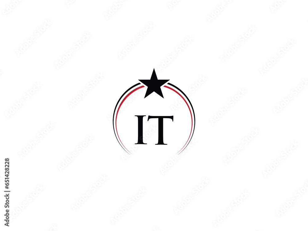 Modern Alphabet IT Png Logo, Luxury It ti Logo Letter Vector Png For ...