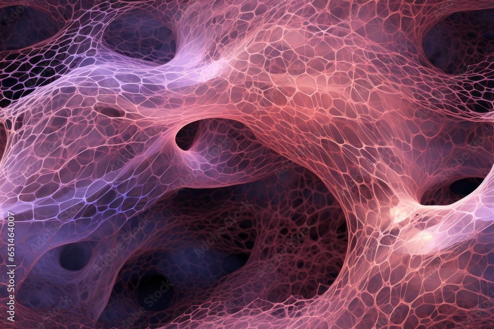 Seamless texture reminiscent of alien algae Stock Illustration | Adobe Stock