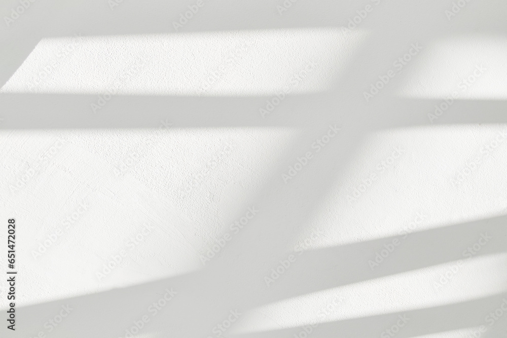 Gray shadow and light blur abstract background on white wall from ...