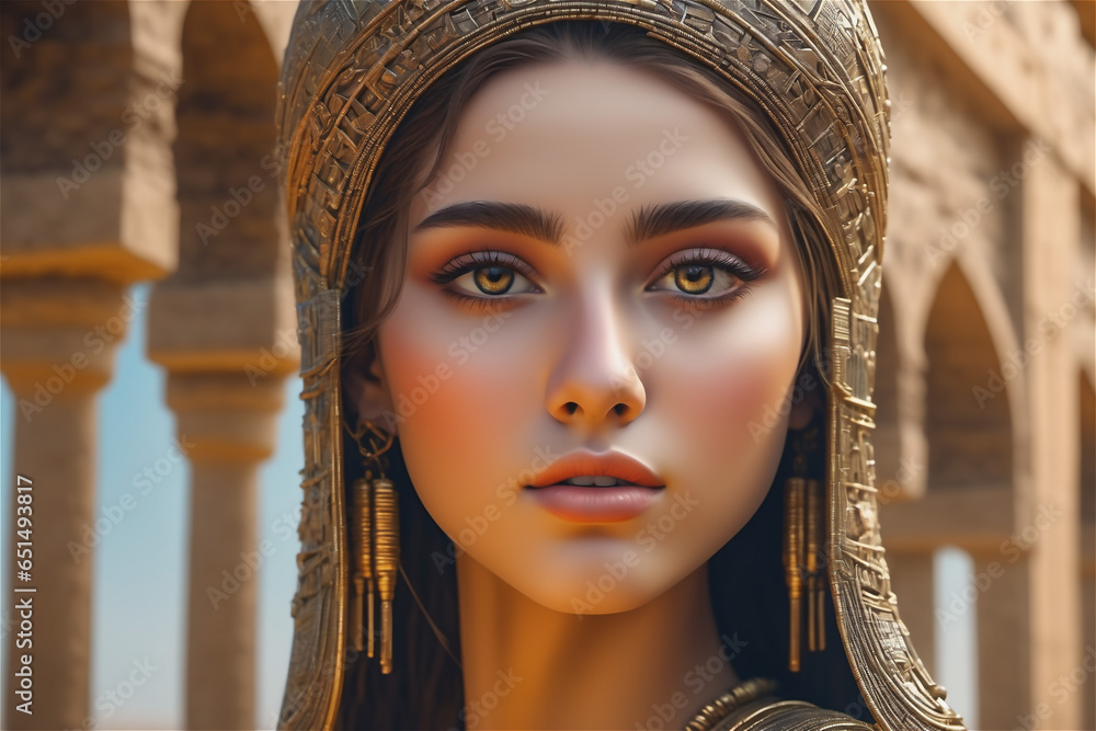 princess of babylon The beautiful Babylonian queen in the hanging ...