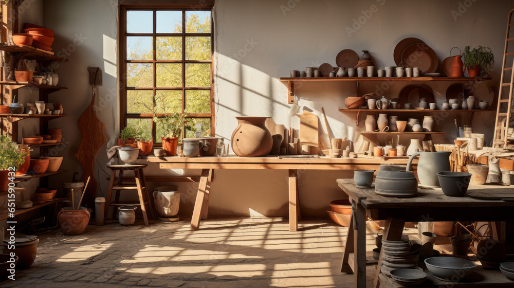 Scandinavian Potters' Studio A workspace for pottery and ceramics ...