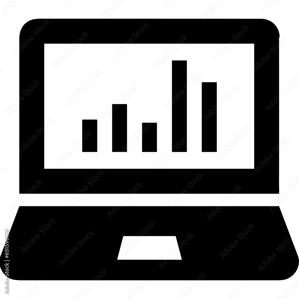 Computer technology icon symbol vector image. Illustration of the ...