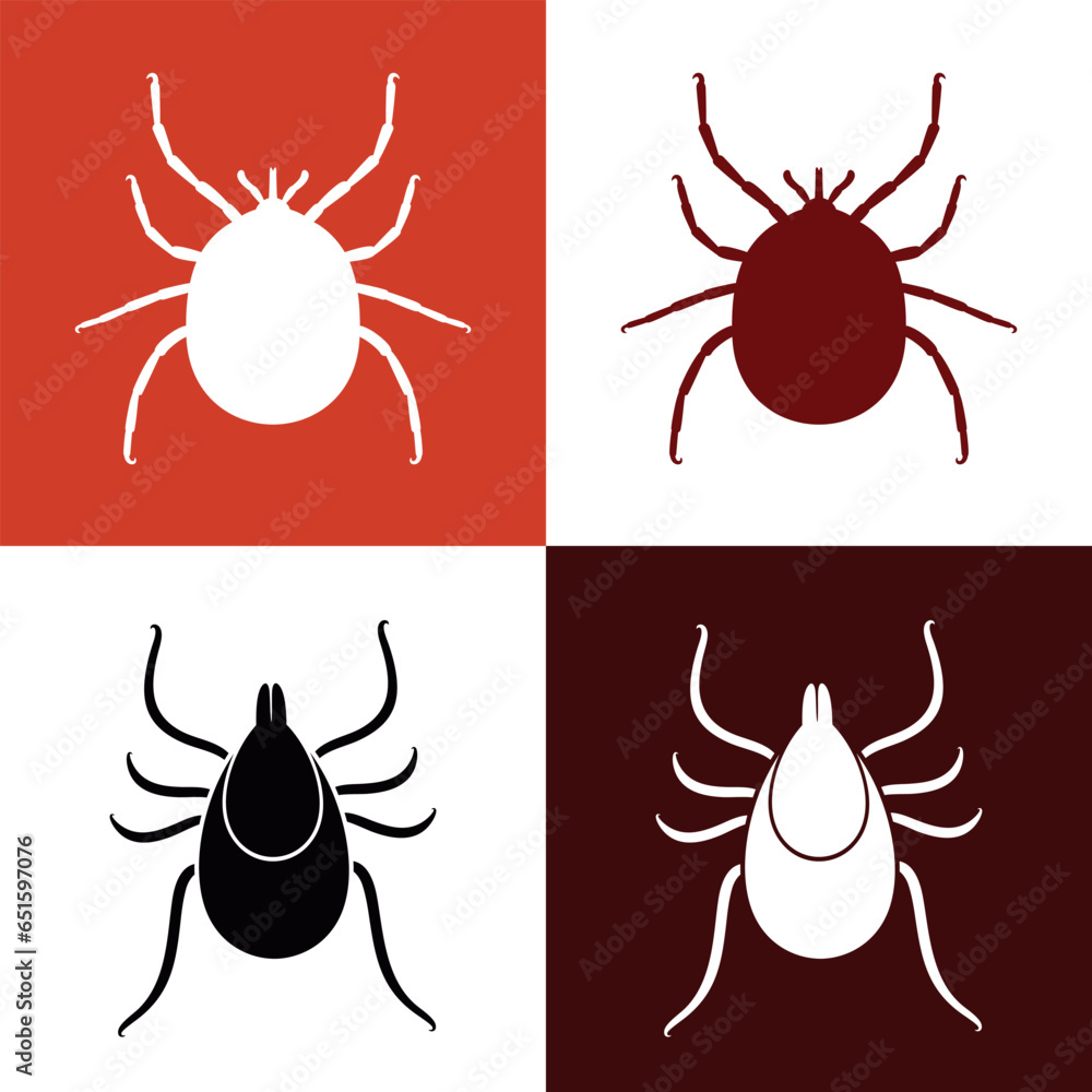 Mite logo. Isolated mite on white background Stock Vector | Adobe Stock