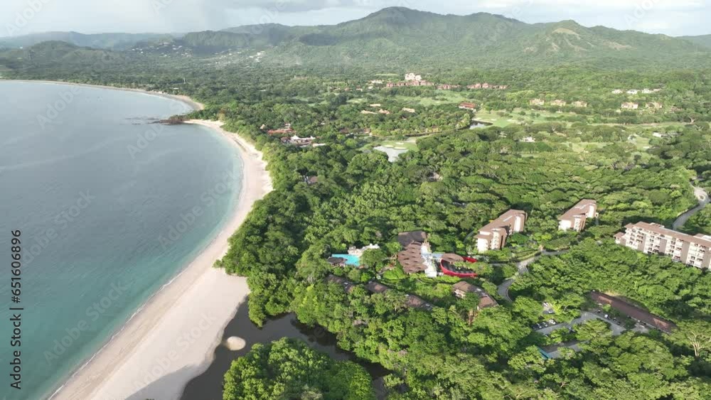 Playa Conchal, in Guanacaste, Costa Rica, is a stunning beach known for ...