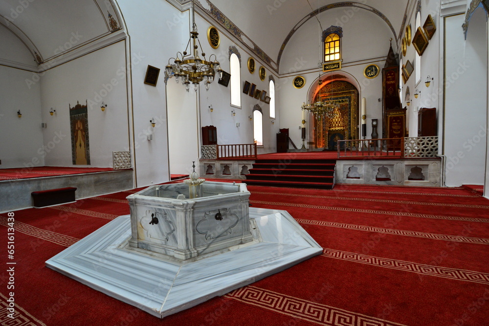 Located in Bursa, Turkey, Murat Hudavendigar Mosque was built in 1366 ...