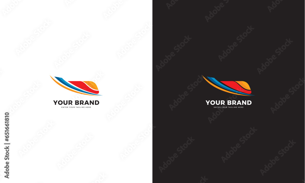 Poster Super fast train logo, vector graphic design – Wall Art | UkPosters