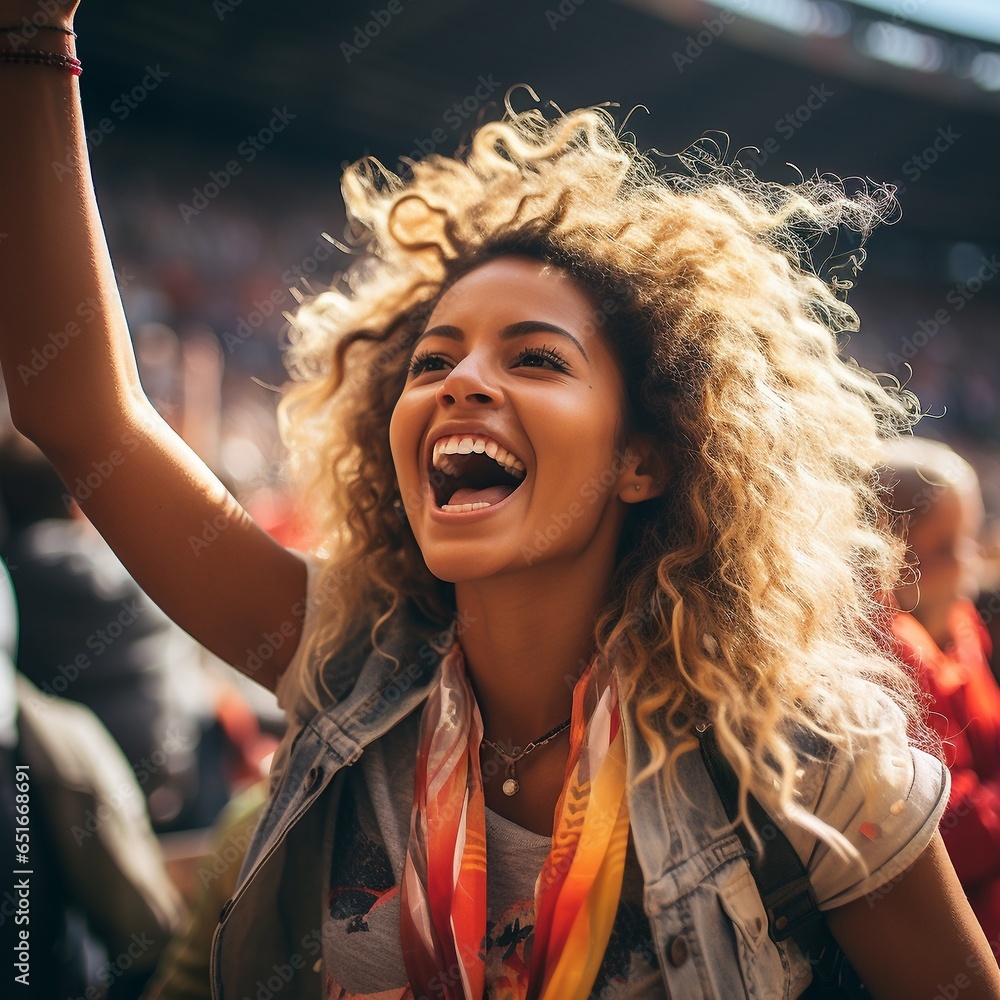 AI Women Playing Soccer: Empowering Football Moments in Captivating ...