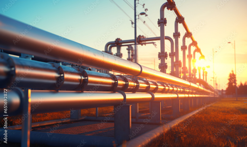 Ecological gas pipeline for the production of renewable energy from renewable sources ...