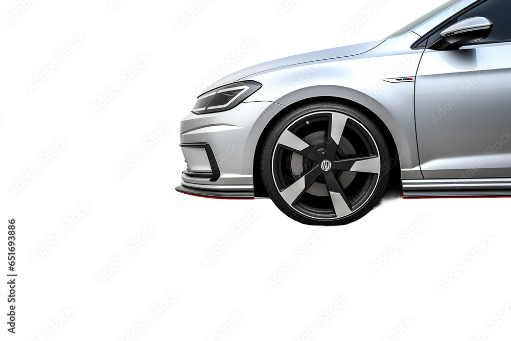 The Iconic Side View of car tire isolated on a transparent background ...