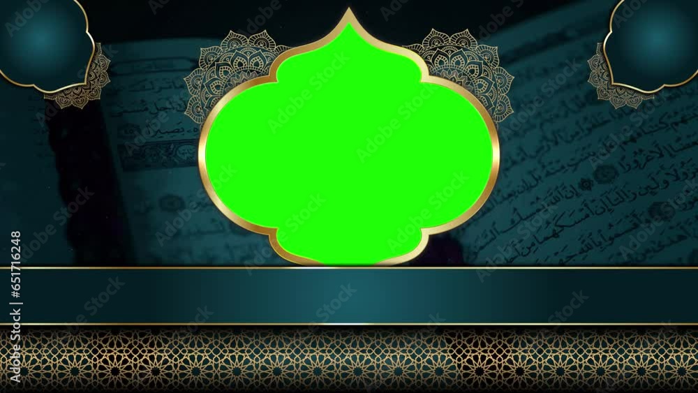 islamic background , islamic video template , quran muslim , 4K with ...
