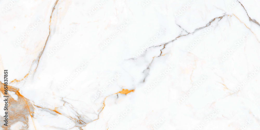 White polished finish italian statuario marble slab with thin streaks ...