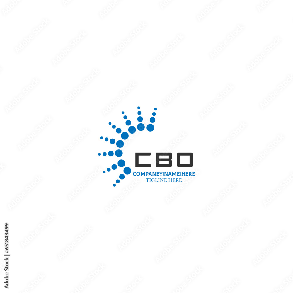 CBO letter logo design in 3 style. CBO polygon, circle, triangle ...