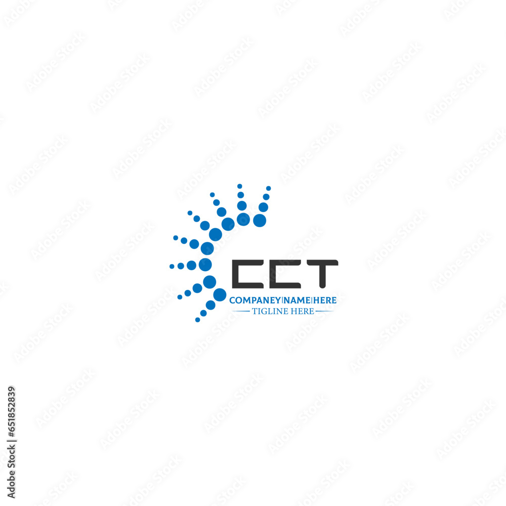 CCT letter logo design in 3 style. CCT polygon, circle, triangle ...