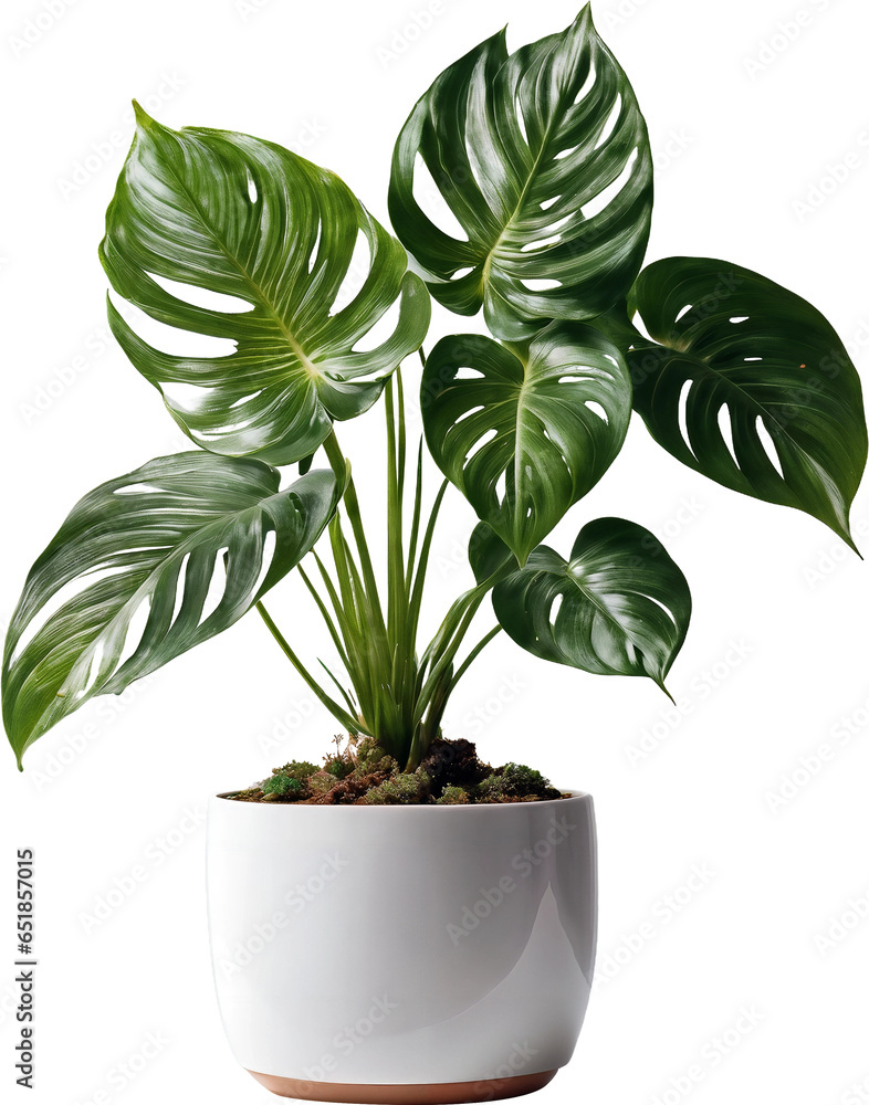 House Plants isolated on transparent background. PNG illustrations ...