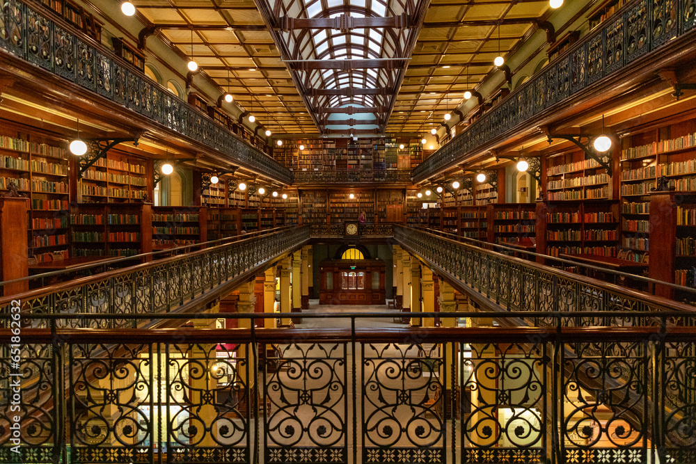 Adelaide, Australia - Aug 2023: The Mortlock Wing of the State Library ...