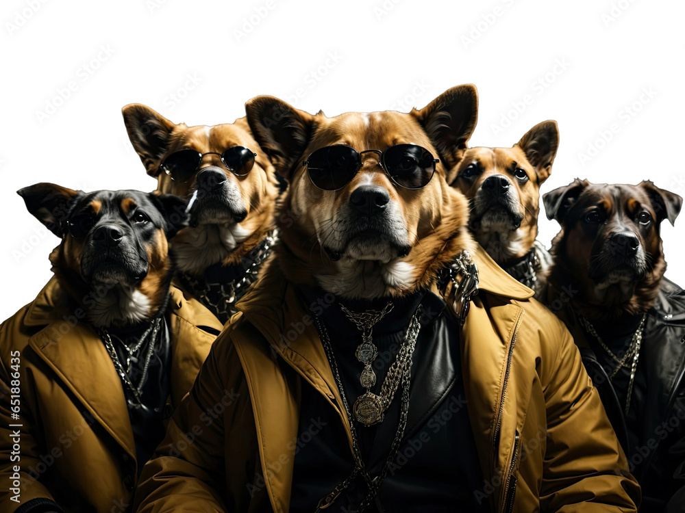 Beware of Dogs Warning Sign Background Gangster Alpha Dogs with ...