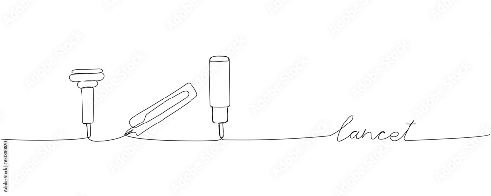 Blood lancets set, Blood Testing, medical supplies, equipment one line ...