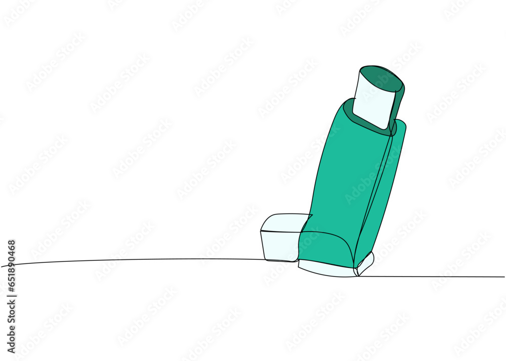 Inhaler for asthmatics, salbutamol, Asthma inhaler, medical supplies ...