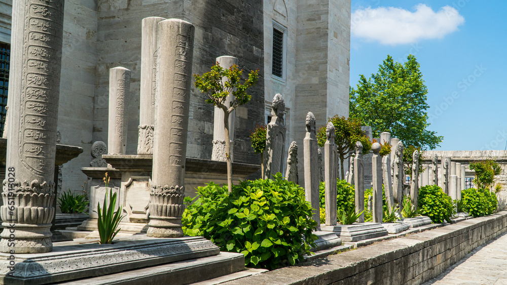 Mausoleum of Sultan Suleyman the Magnificent in Istanbul Turkey. Kanuni ... Mausoleum of Sultan Suleyman the Magnificent in Istanbul Turkey. Kanuni ...