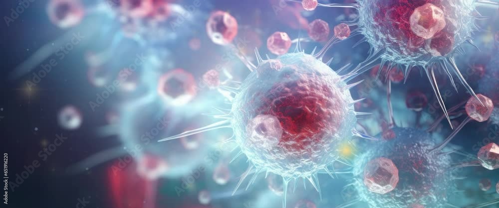 Anamorphic video macro microscope of a virus reveals the intricate ...