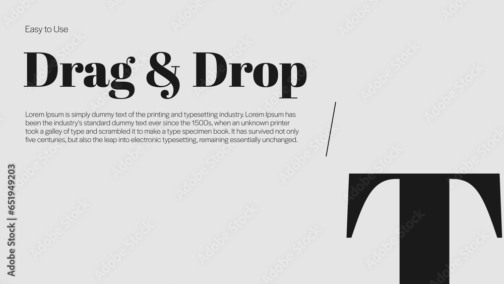 Editorial Titles | Animated Titles with Control Panel Stock Template ...