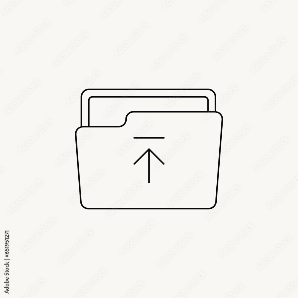 Simplify File Management with our Comprehensive Upload Folder Icon ...