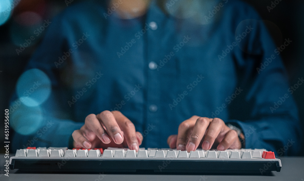 Computer Typing Keyboard Information Input Keypad Key Programmer