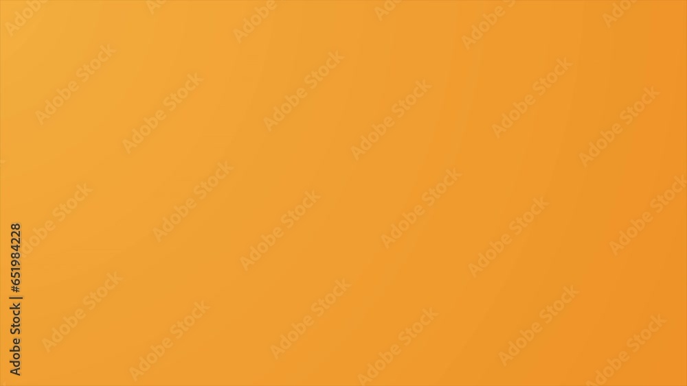 2D flat Animations loop 4K Warm tone and Orange color background ...
